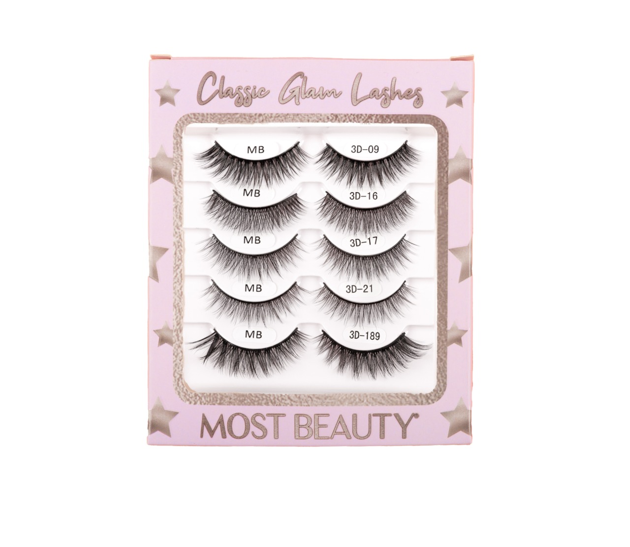CLASSIC GLAM LASHES MOST BEAUTY – Flamingo Pinks
